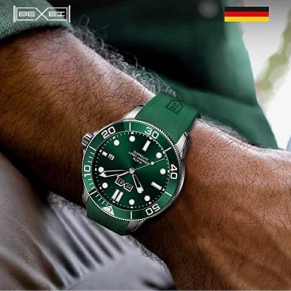 Bexei | Accessories | New Bexei Mens Automatic Mechanical Pro Diver ...